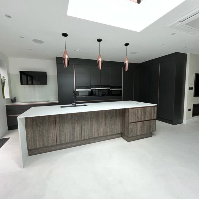 Kitchen Microcement Surfaces - Options 4 Surfaces